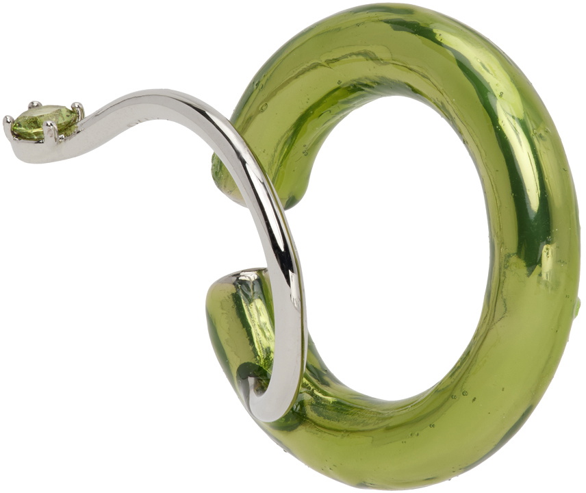 Panconesi Green Stellar Single Ear Cuff Panconesi