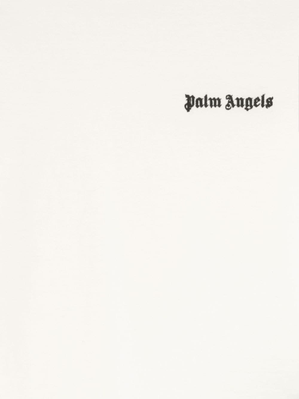 PALM ANGELS - Logo Cotton T-shirt Palm Angels