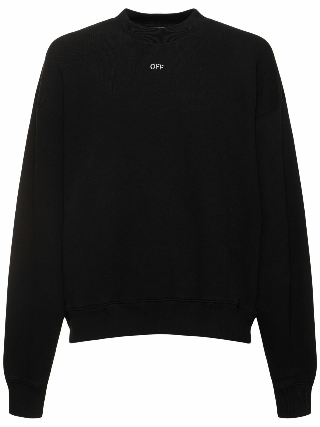 OFF-WHITE Off Stamp Skate Cotton Sweatshirt Off-White