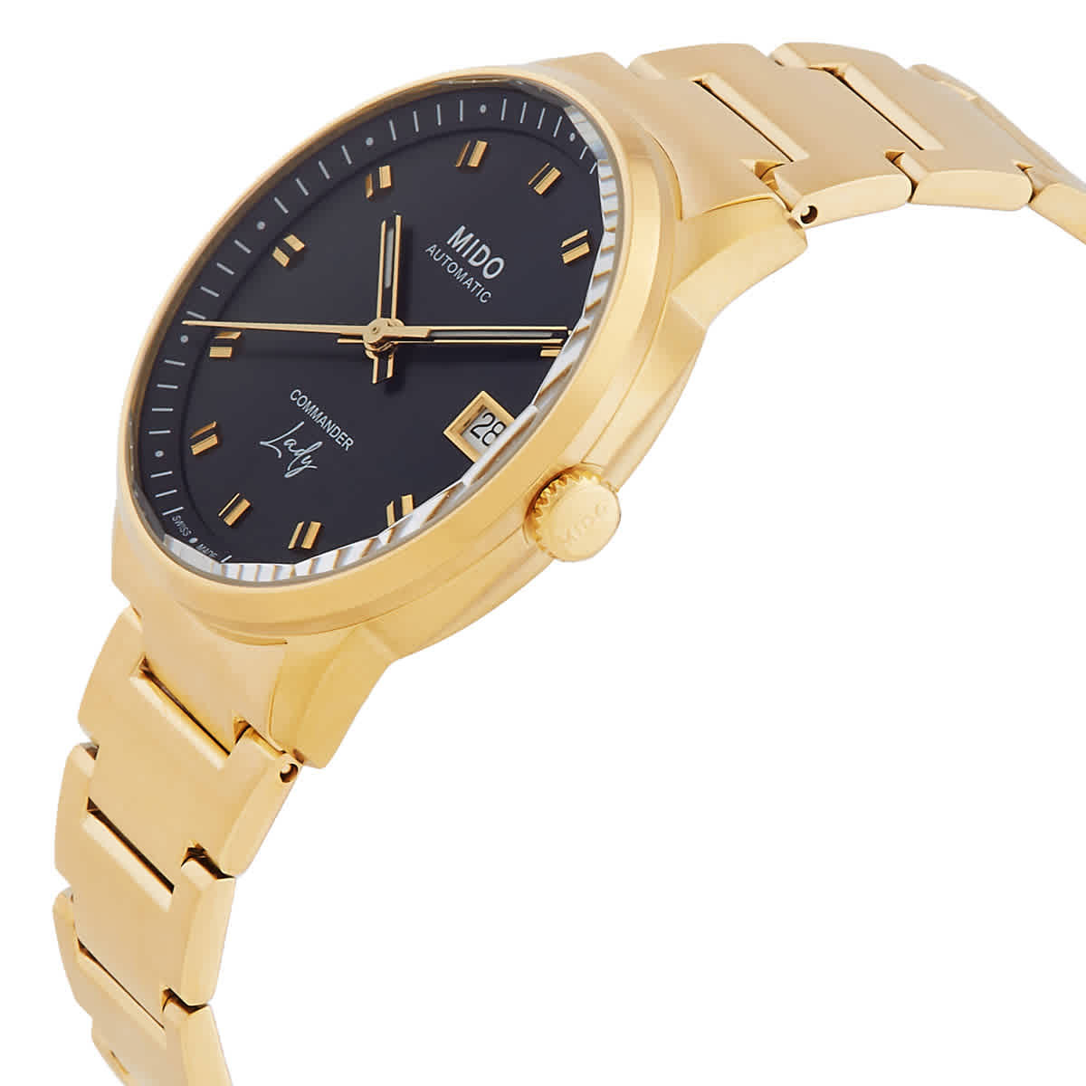 Mido Commander Lady Automatic Black Dial Watch M021.207.33.051.00 Mido