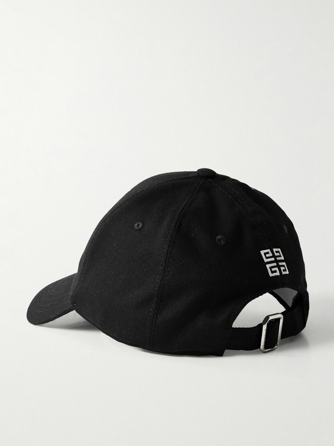 Givenchy - Logo-Embroidered Cotton-Blend Twill Baseball Cap Givenchy