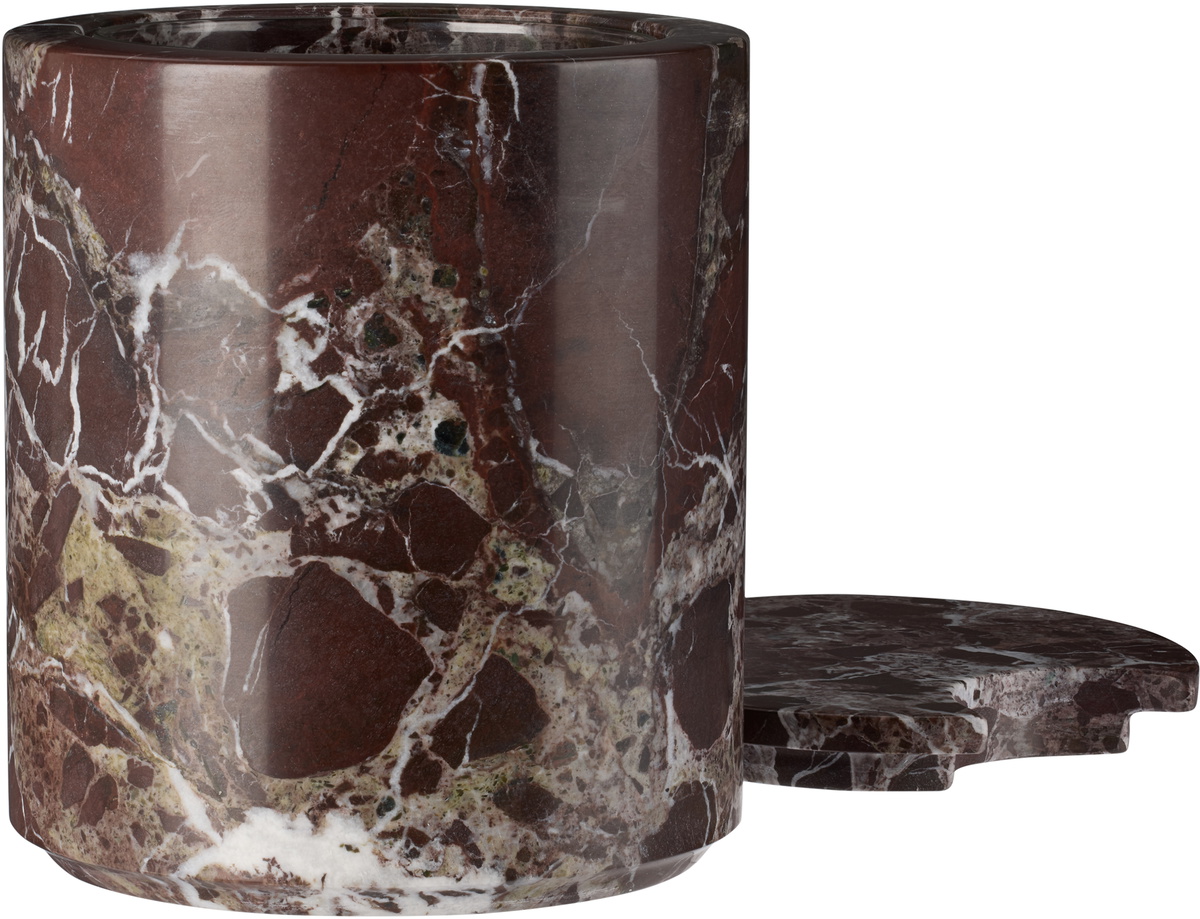 Soho Home Burgundy Pavel Marble Ice Bucket Soho Home