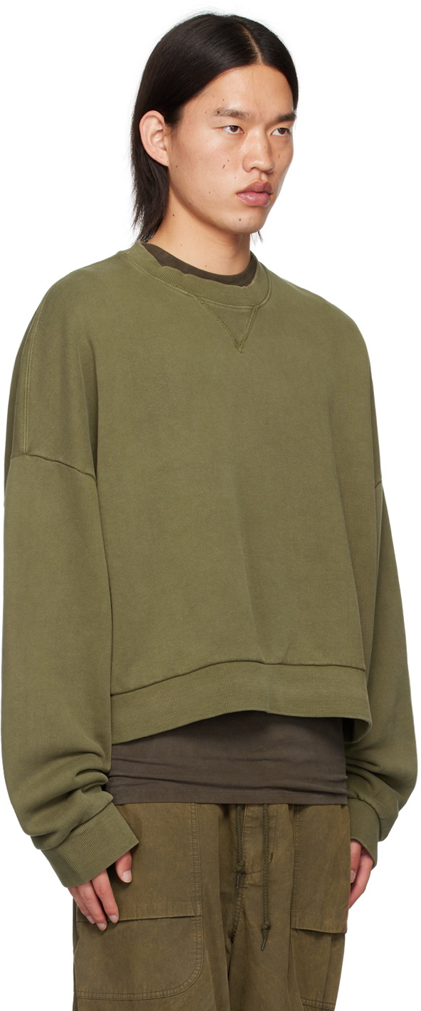 Entire Studios Khaki Box Sweatshirt Entire Studios