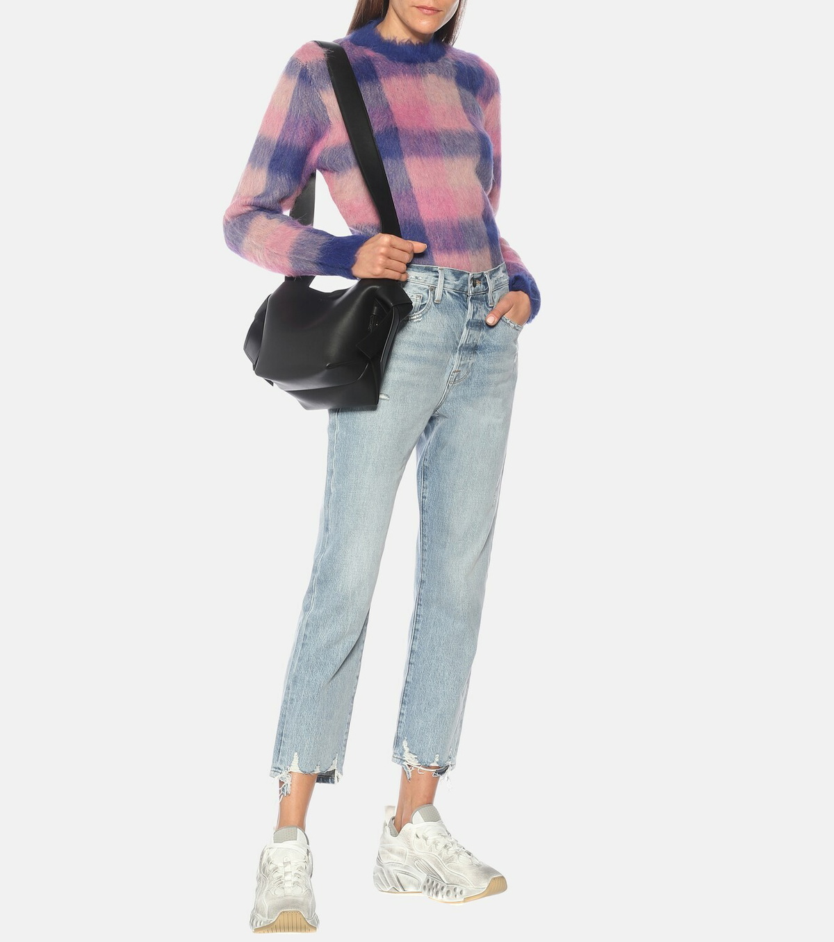 Frame - Le Original high-rise straight jeans Frame Denim