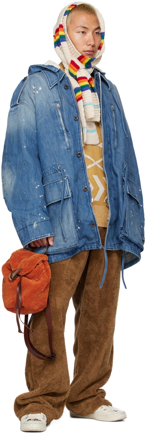 Acne Studios Yellow Crewneck Sweater Acne Studios