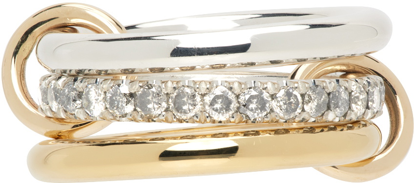 Spinelli Kilcollin Silver & Gold Taurus SG Gris Ring Spinelli Kilcollin