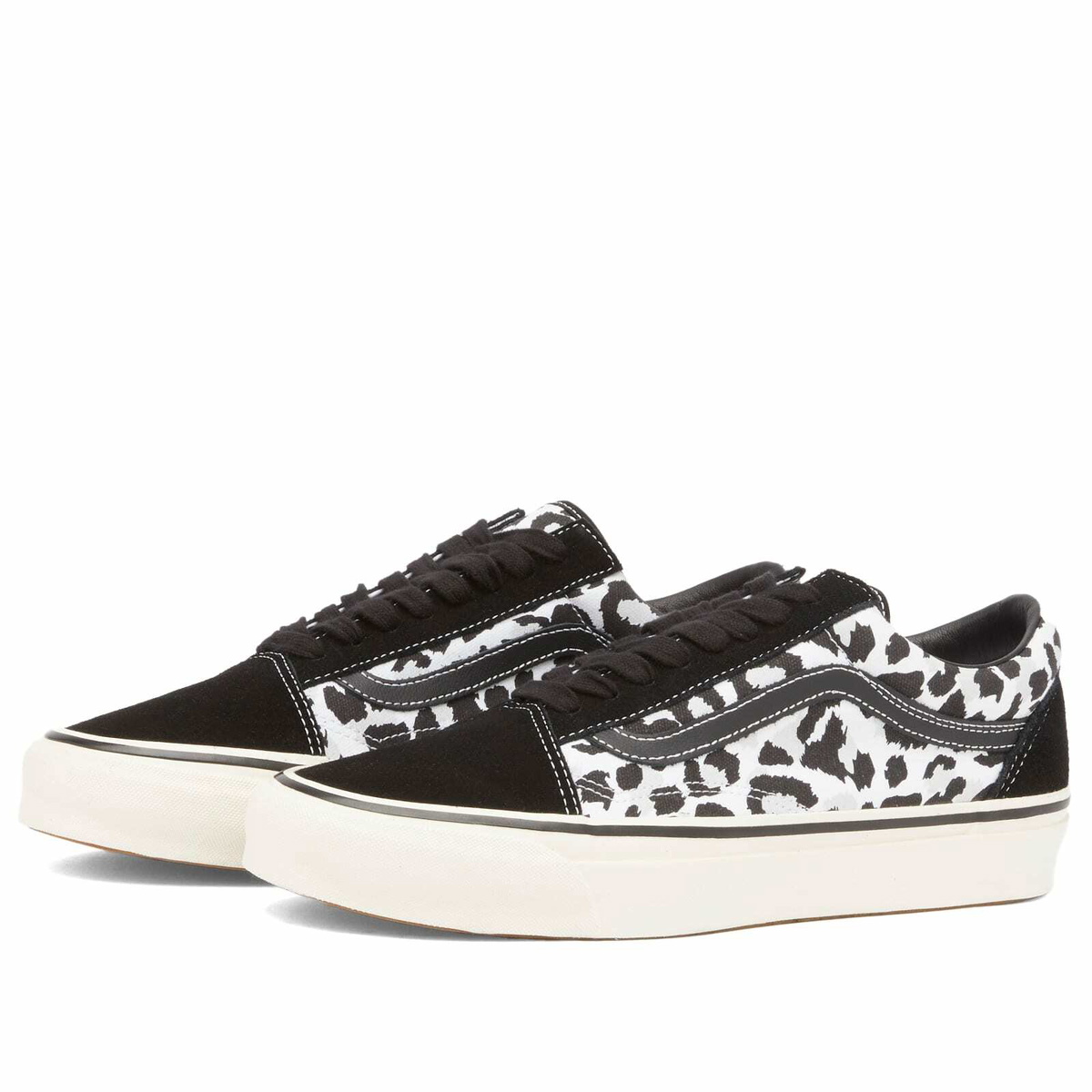 Vans LX Old Skool Sneaker in Leopard Black/White Vans