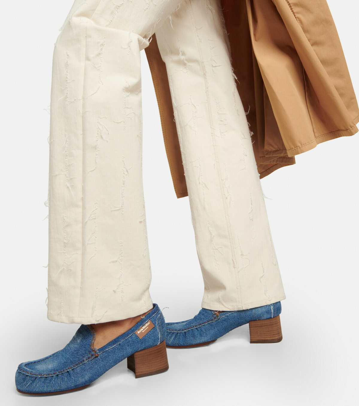 Acne Studios - Babi denim loafers Acne Studios
