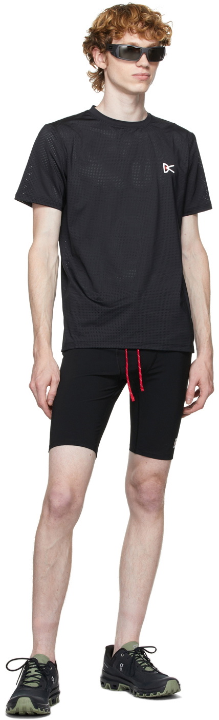 District Vision Black Mesh Peace-Tech T-Shirt District Vision