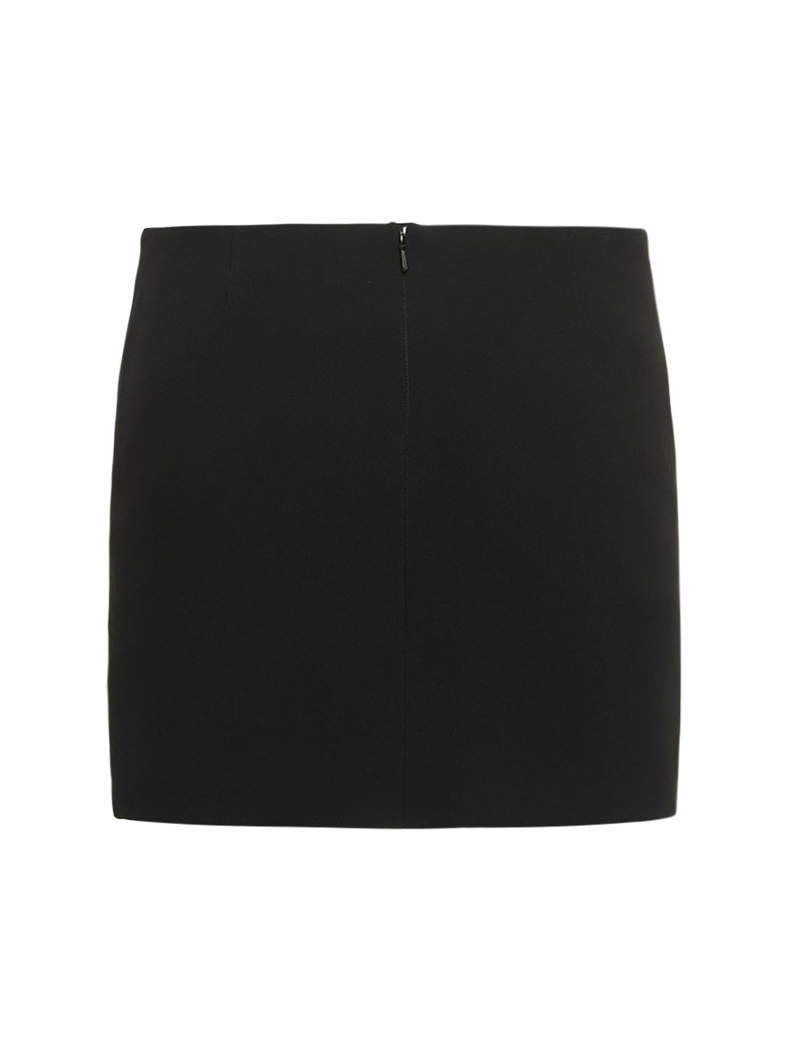 DAVID KOMA Arch Cut Cady Mini Skirt David Koma