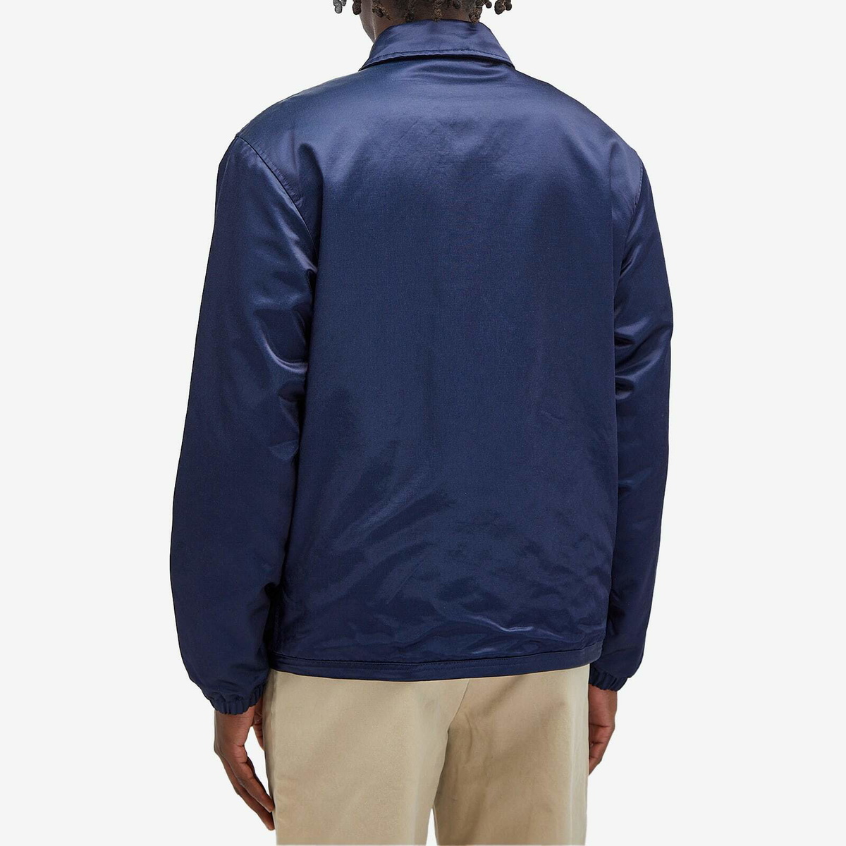 Polo Ralph Lauren Men's College Logo Coach jacket in Newport Navy Polo ...