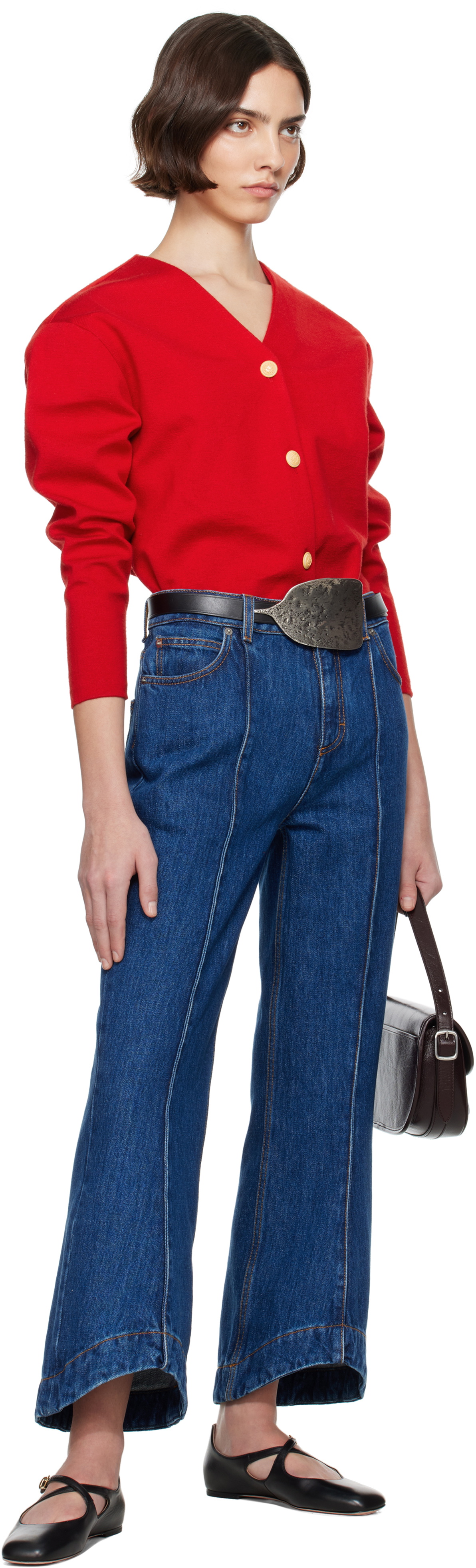 Bally Blue Flare Jeans Bally