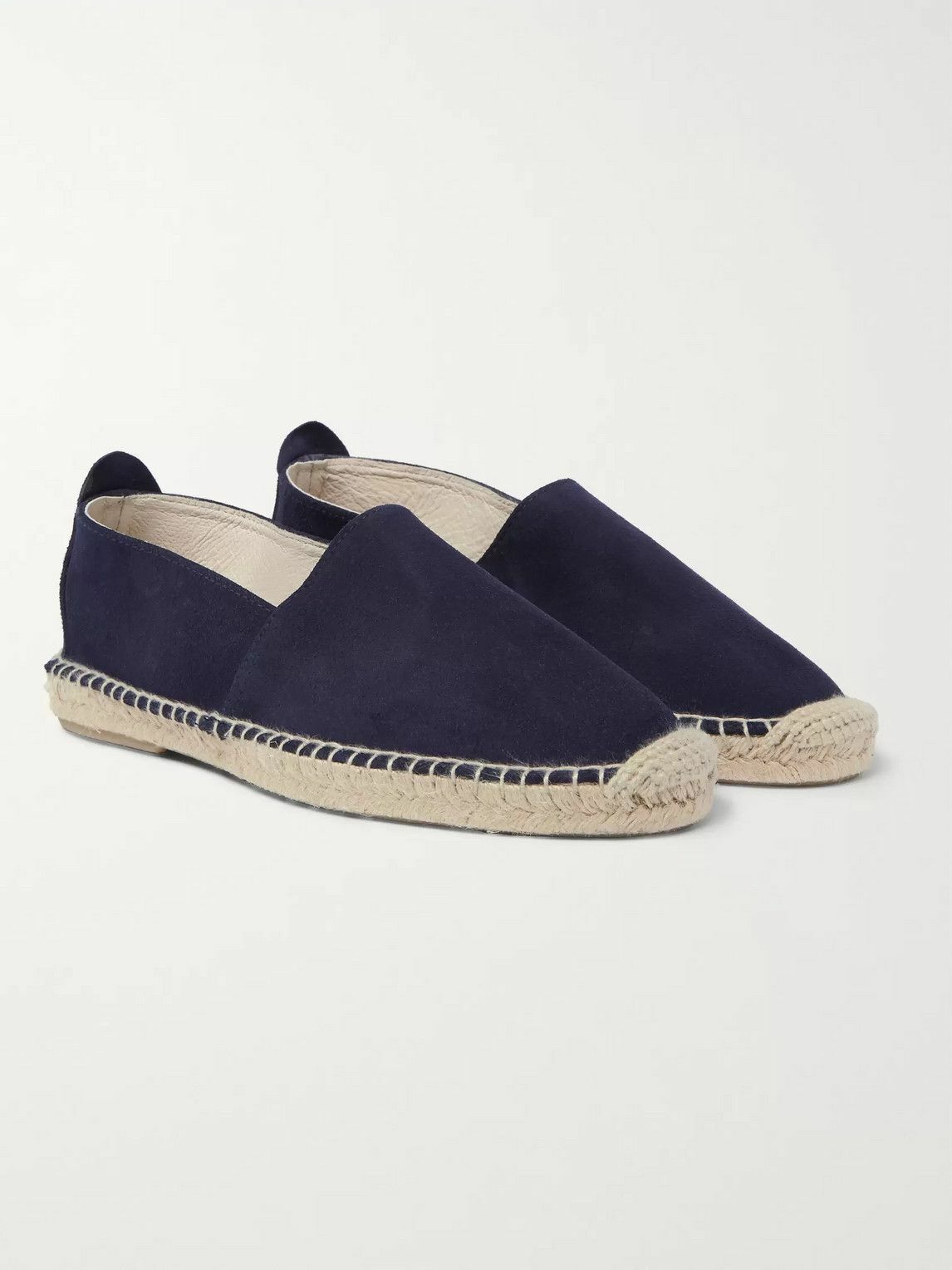Anderson & Sheppard - Suede Espadrilles - Blue Anderson & Sheppard