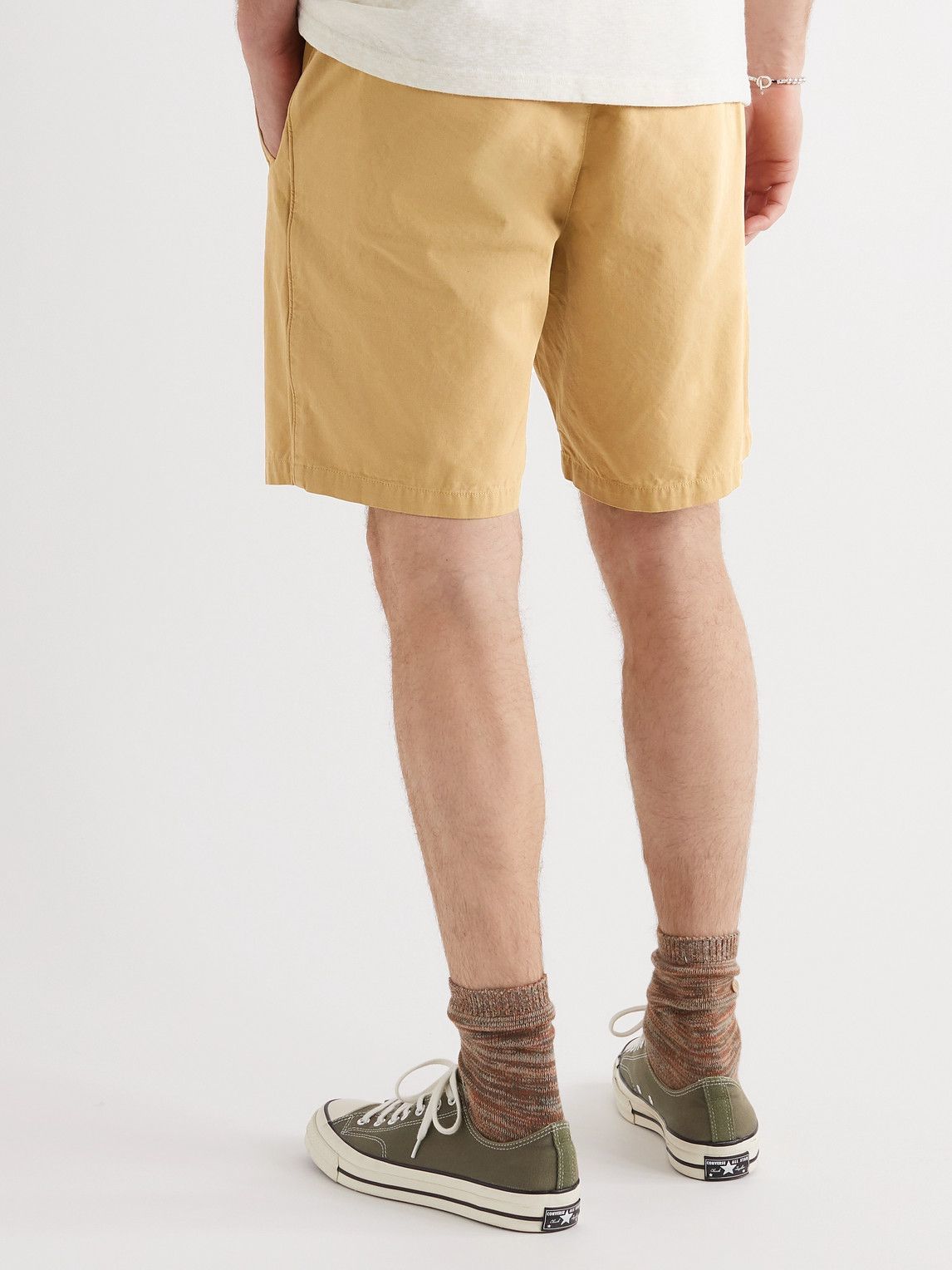 Folk - Assembly Cotton Shorts - Brown Folk