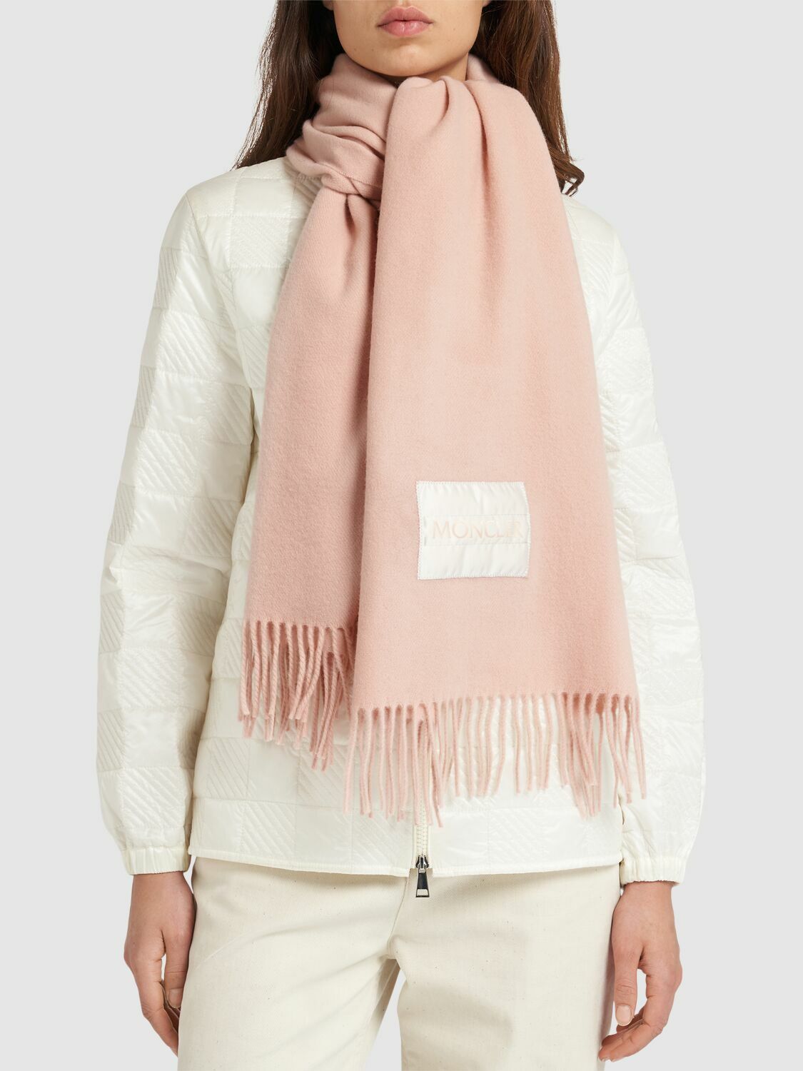 MONCLER Wool Scarf Moncler