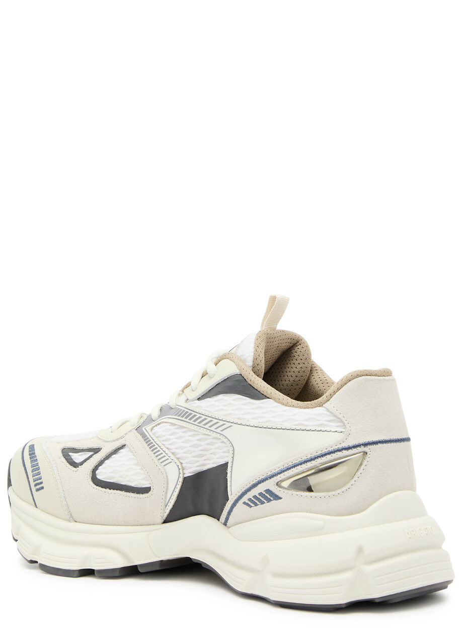 Axel Arigato Marathon Runner Panelled Mesh Sneakers Beige Axel Arigato