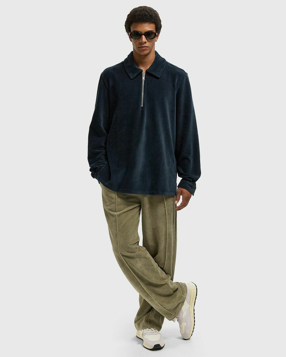 OAS Savvy Shirt Blue Mens Longsleefe OAS