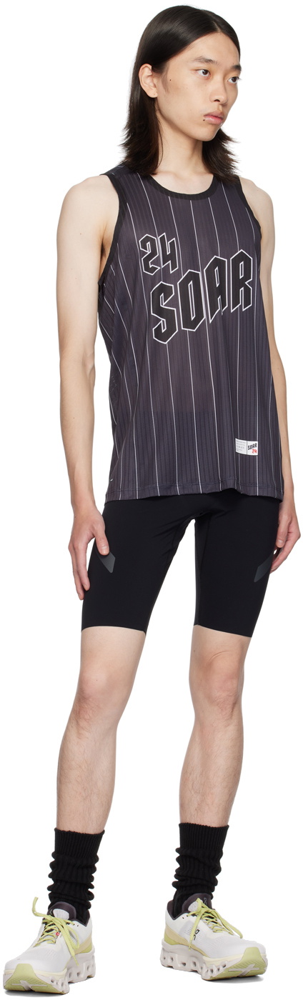 Soar Running Black American Race Tank Top Soar Running