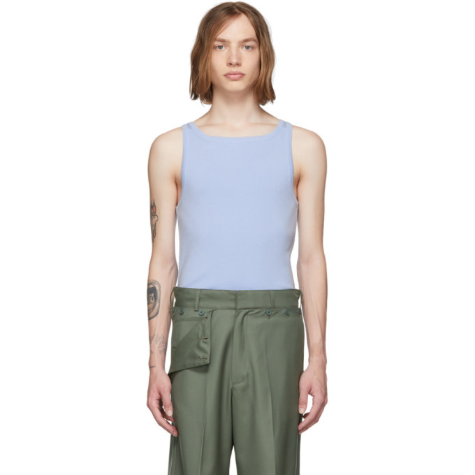 Jacquemus Blue Le Marcello Tank Top Jacquemus