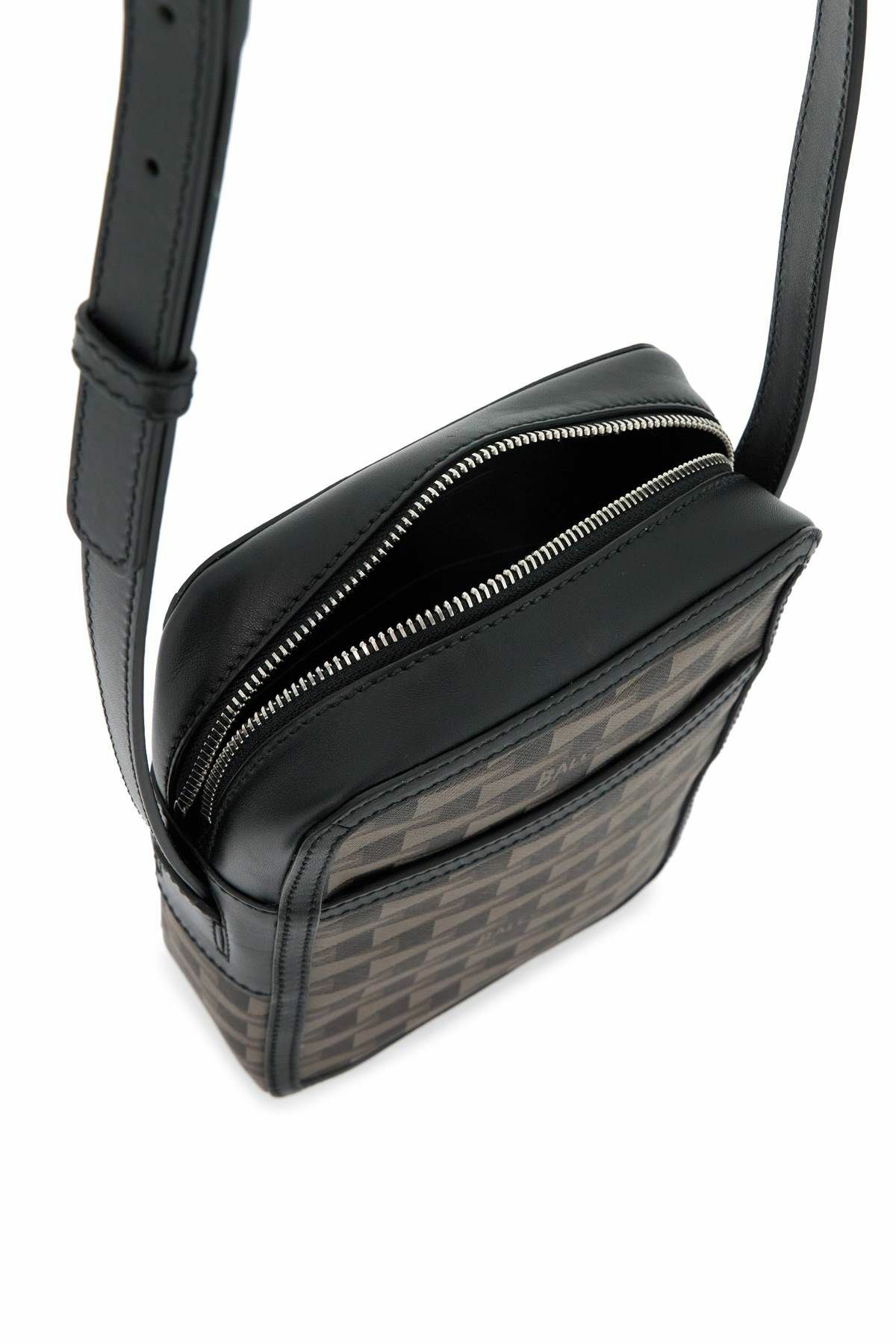 BALLY pennant crossbody bag Brown Bally