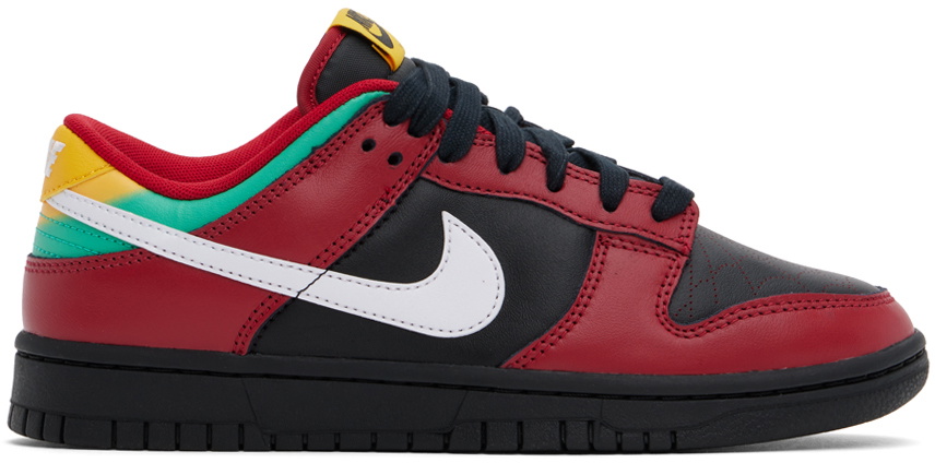 Nike Black & Red Dunk Low Retro LTD Sneakers Nike