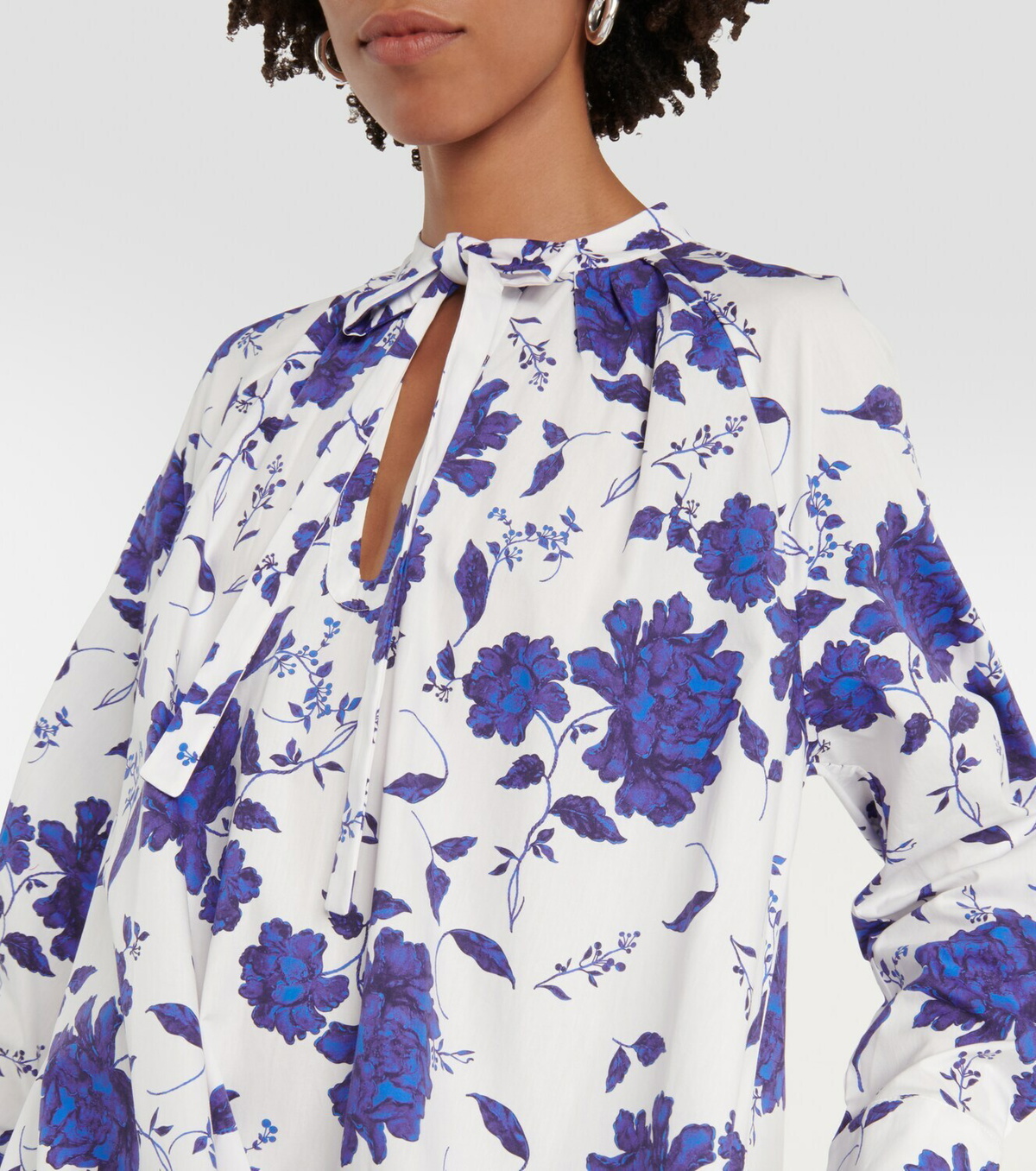 Emilia Wickstead Kirby floral cotton kaftan Emilia Wickstead