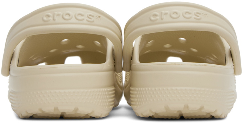 Crocs Beige Classic Clogs Crocs