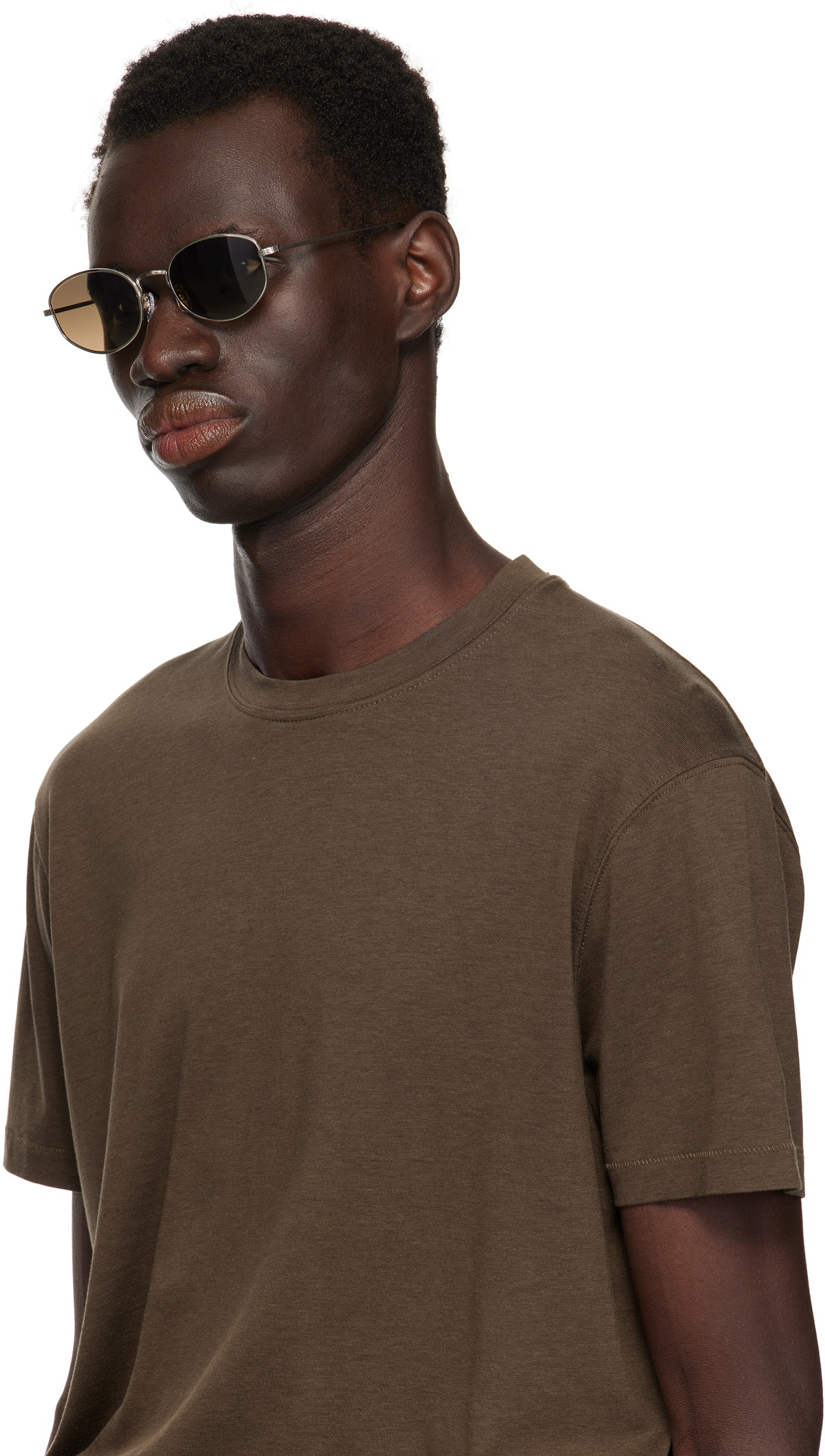 Oliver Peoples Silver Estra Sunglasses Oliver Peoples