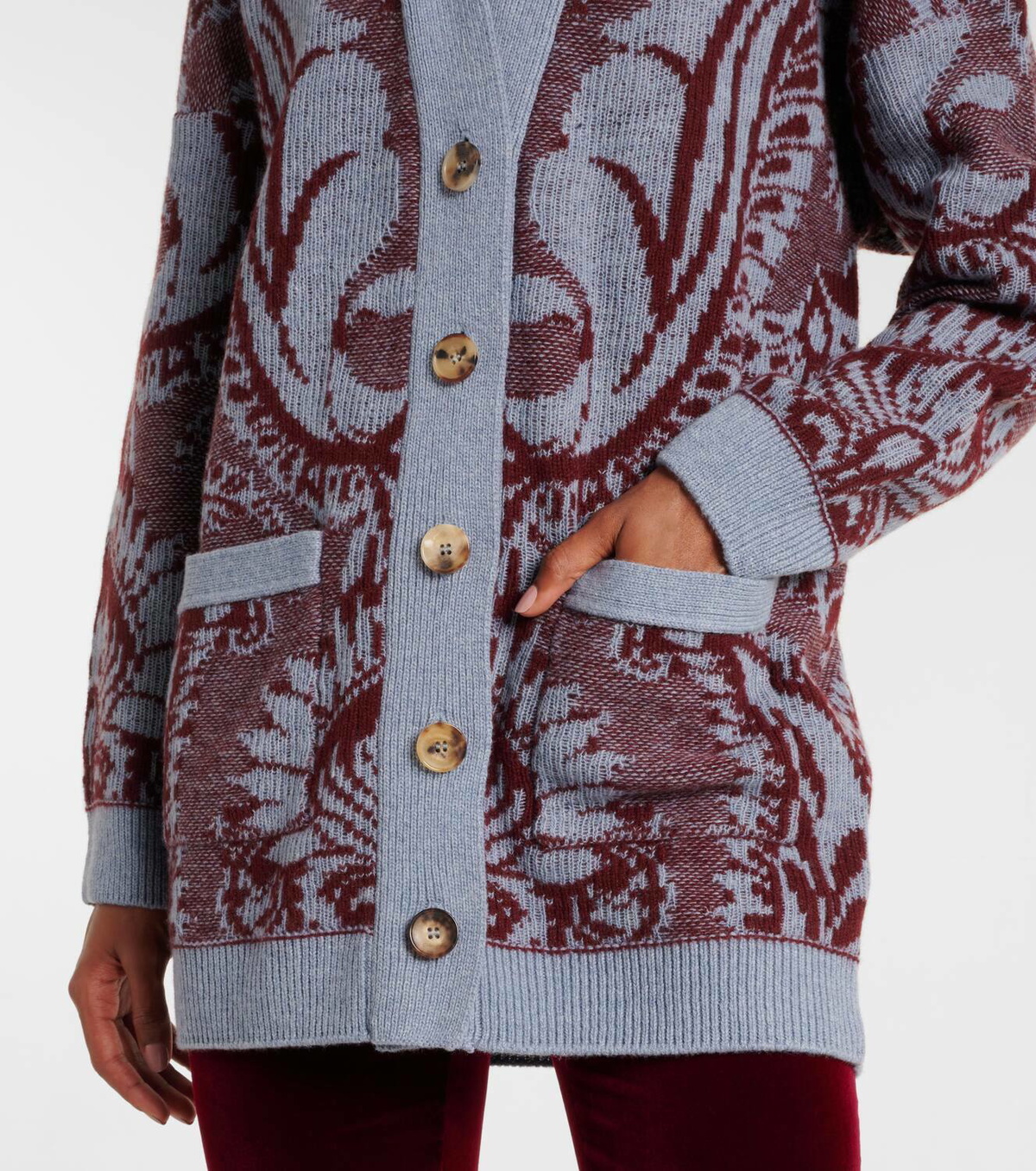 Etro Oversized wool cardigan Etro