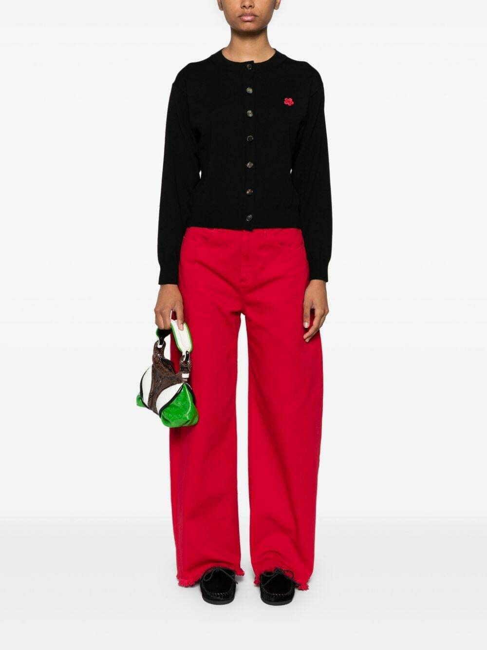 KENZO - Boke Flower Wool Cardigan Kenzo