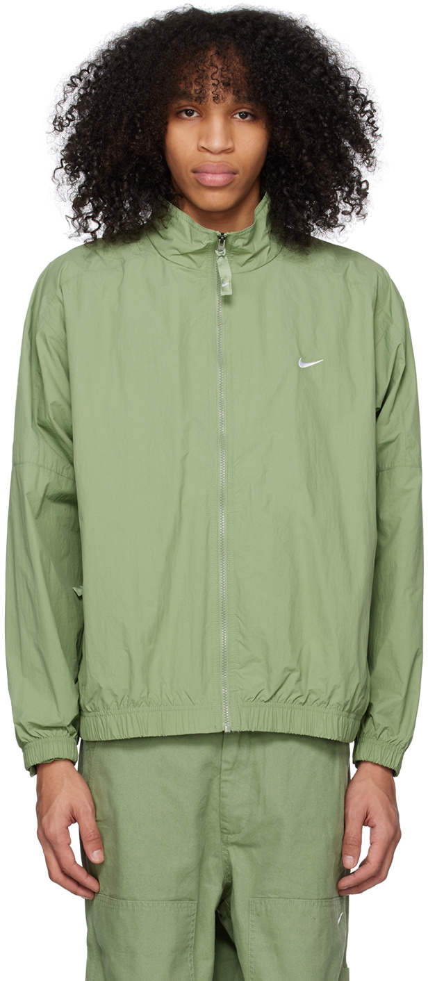 Nike Green Embroidered Jacket Nike