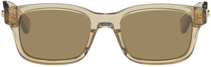 Bottega Veneta Brown Square Sunglasses Bottega Veneta