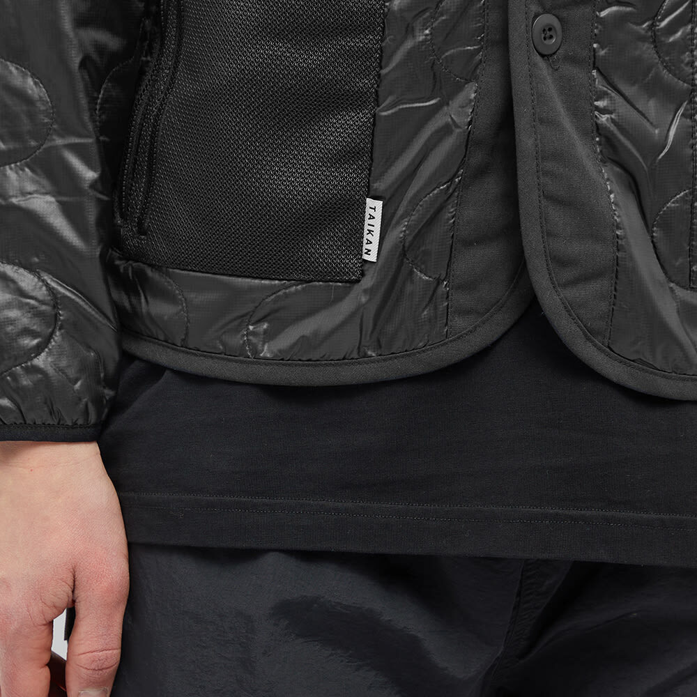 Taikan Men's Quilted Liner Jacket in Black Taikan
