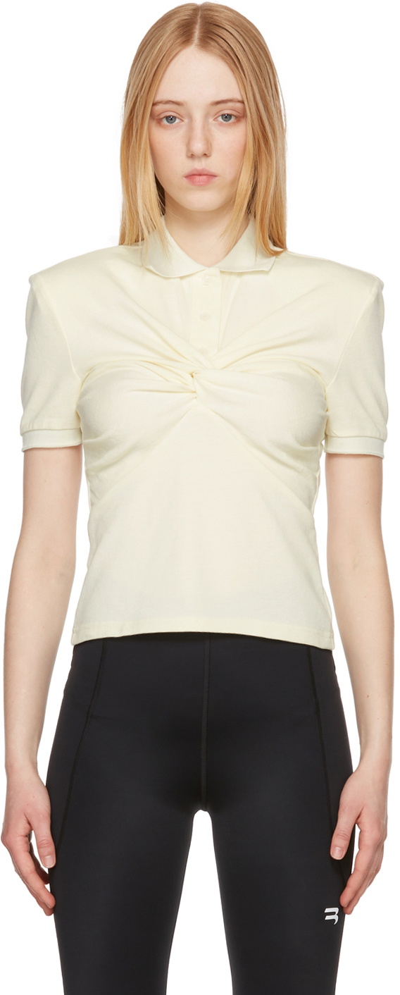 Pushbutton Yellow Twisted Polo Pushbutton