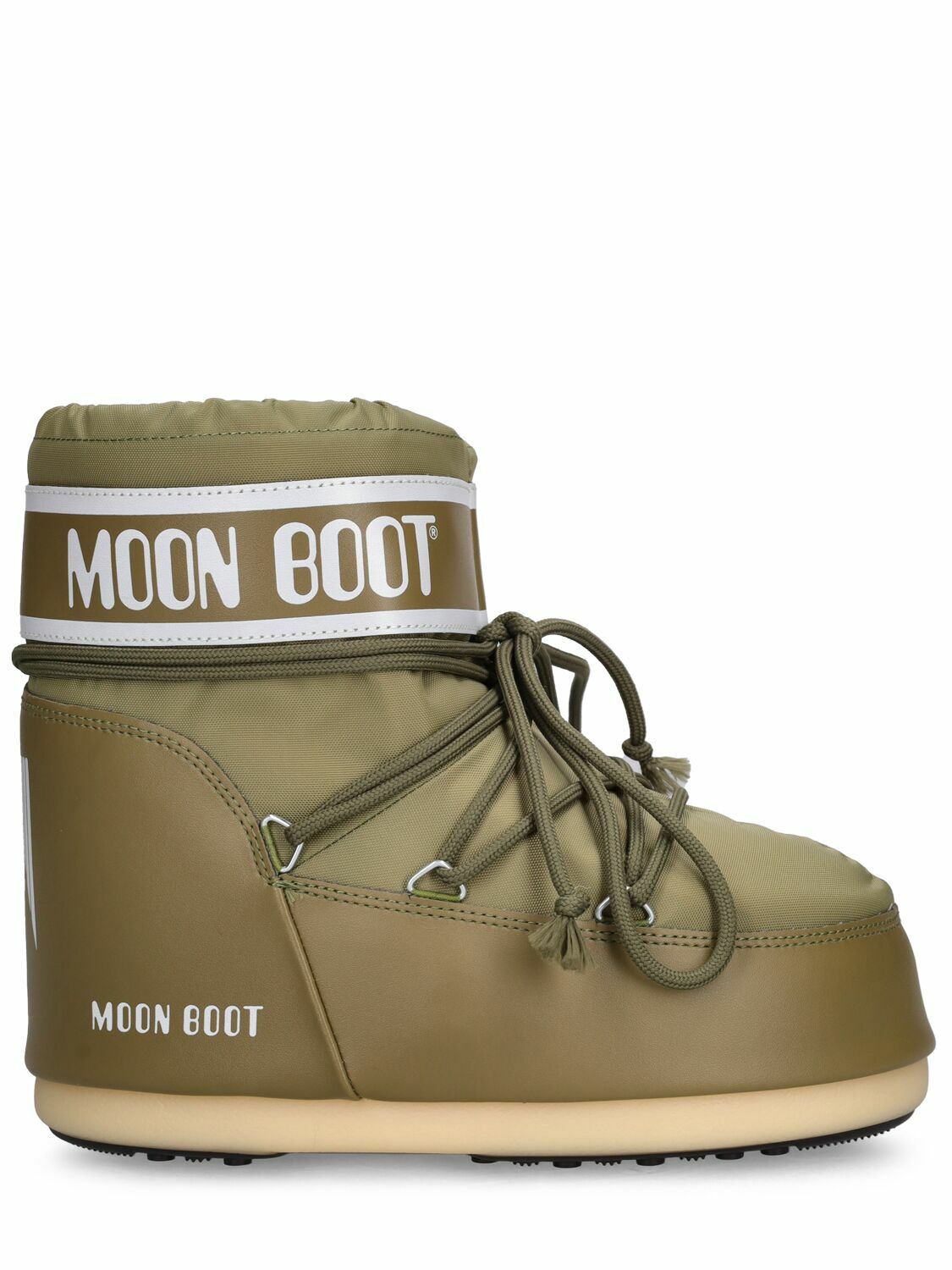 MOON BOOT Logo Waterproof Nylon Low Moon Boots Moon Boot