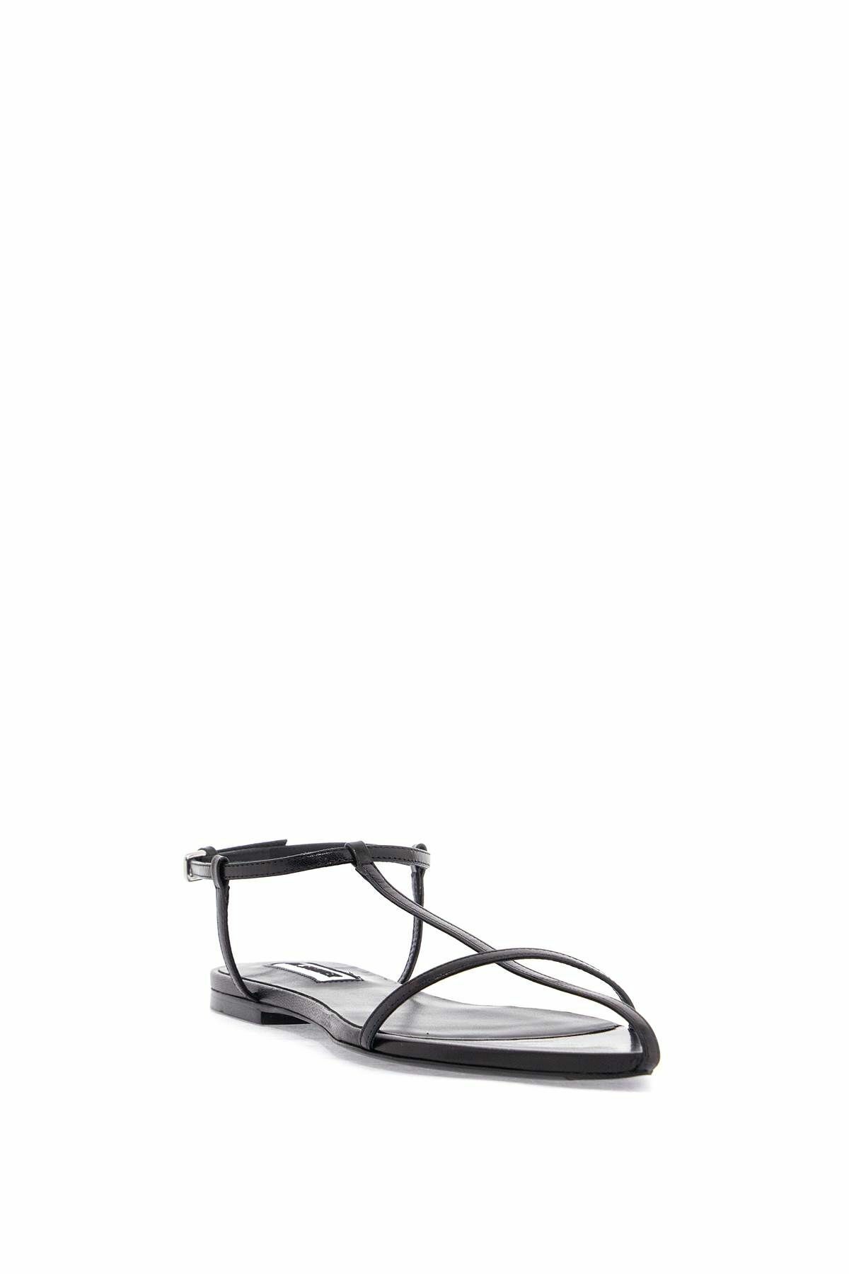JIL SANDER new tripon leather sandals for men Black Jil Sander