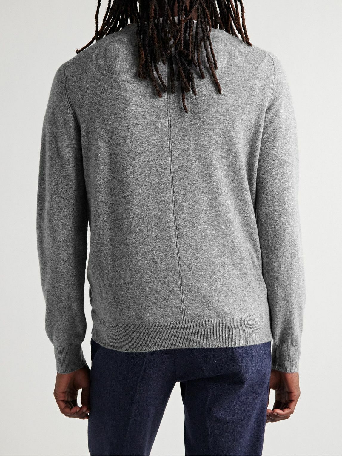 Club Monaco - Core Recycled-Cashmere Sweater - Gray Club Monaco