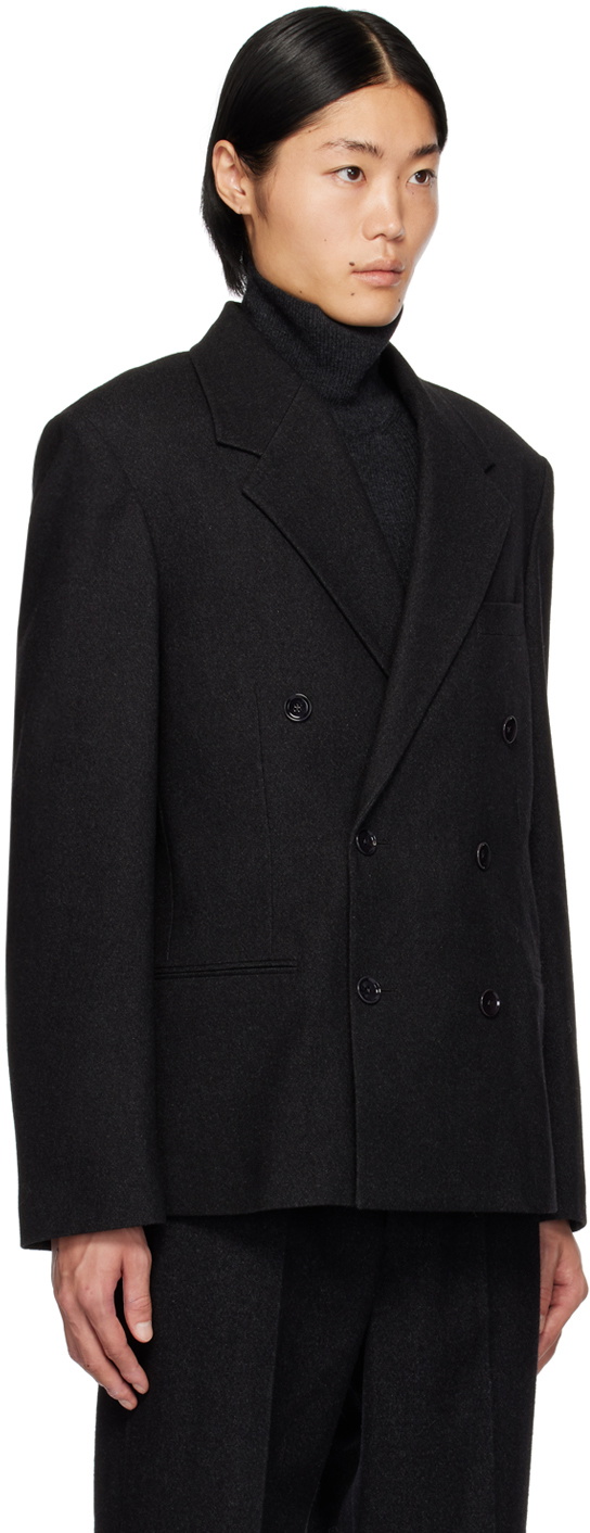 LEMAIRE Black Boxy Blazer Lemaire