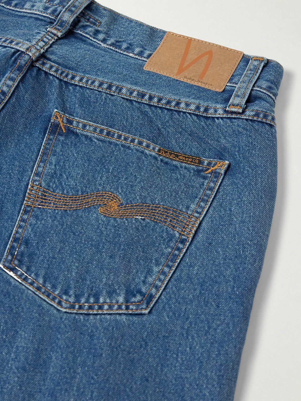 Nudie Jeans - Gritty Jackson Slim-Fit Straight-Leg Organic Jeans - Blue ...