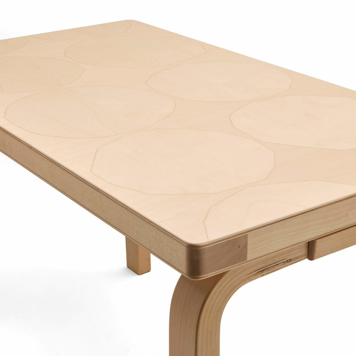 Artek x Marimekko Bench 153B - Kivet in Solid Birch Artek