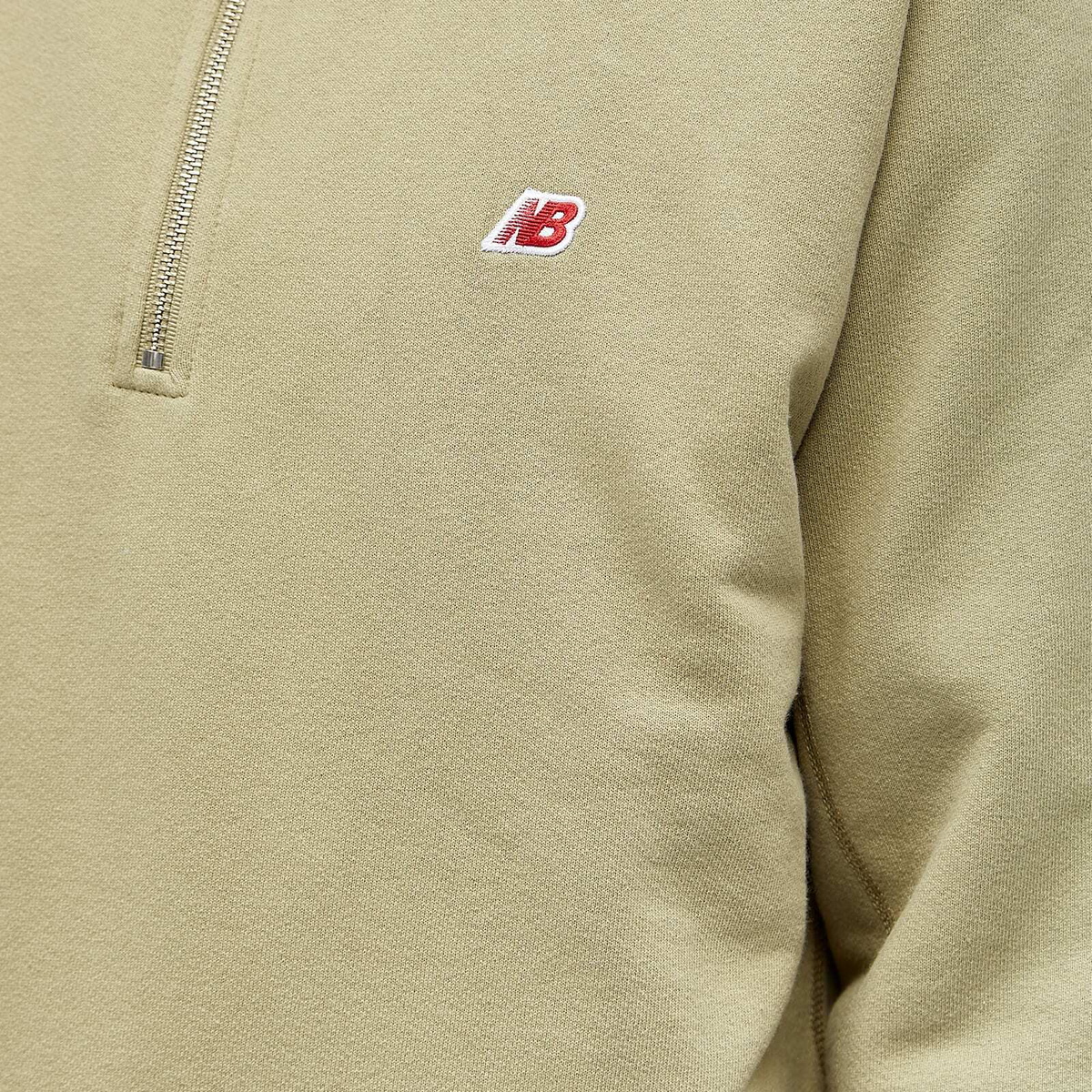New Balance Men's MADE in USA Quarter Zip Pullover in True Camo New Balance