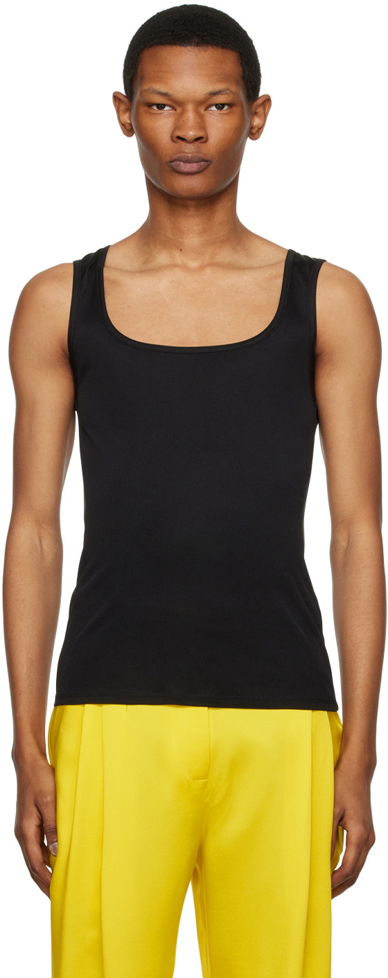 ARTURO OBEGERO SSENSE Exclusive Black Tank Top