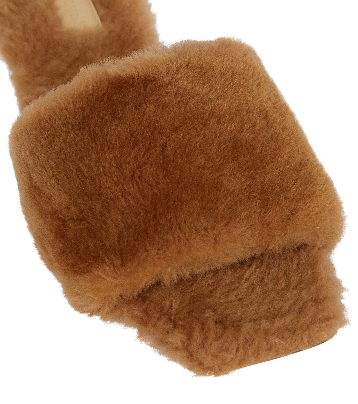 Aeyde Anna shearling slides Aeyde