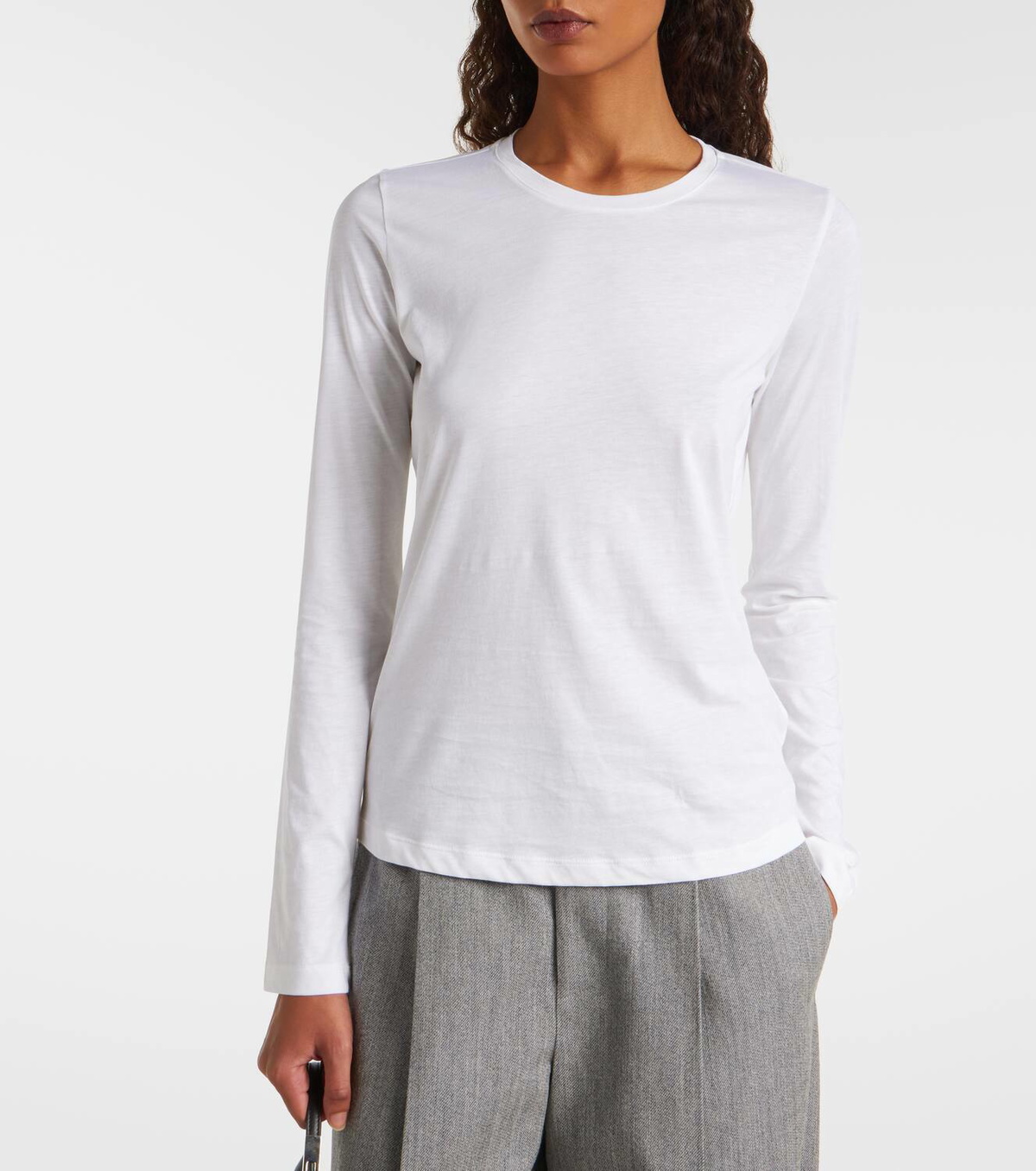 Joseph Cotton and silk jersey T-shirt Joseph