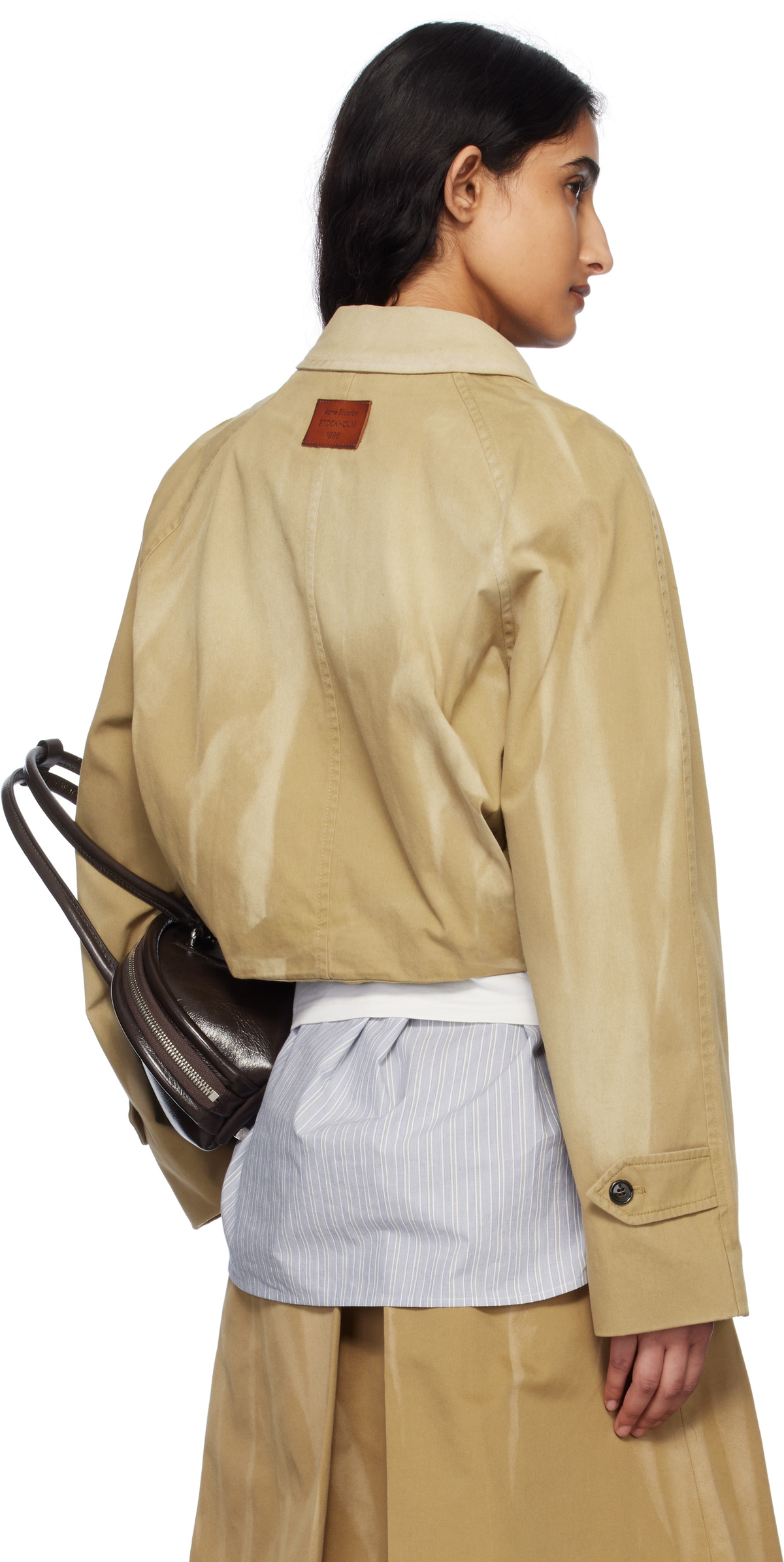 Acne Studios Beige Twill Jacket Acne Studios