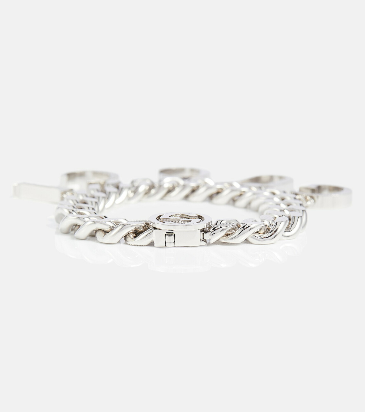 Gucci - Logo chain-link bracelet Gucci