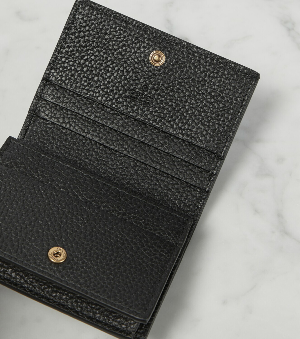 Gucci Interlocking G leather card holder Gucci
