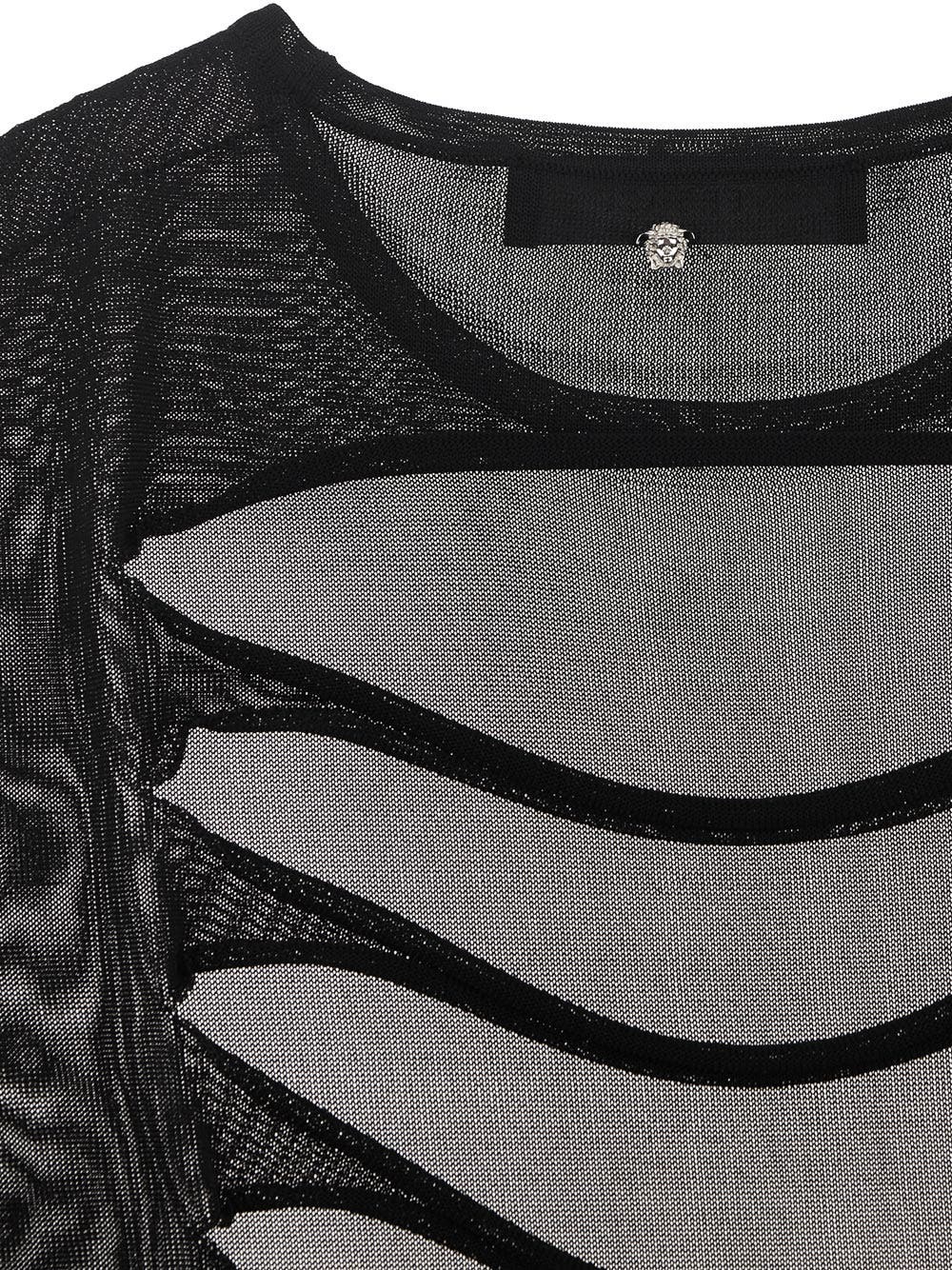 Versace Slashed Knit Jumper Versace