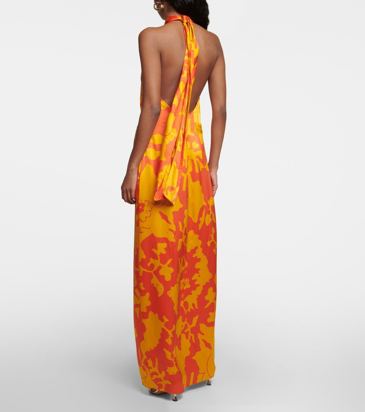 SIR Printed silk maxi dress SIR.