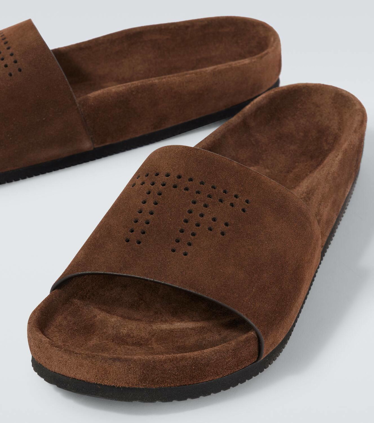 Tom Ford Harris suede slides TOM FORD